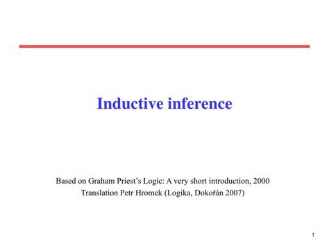 Ppt Inductive Inference Powerpoint Presentation Free Download Id3643929