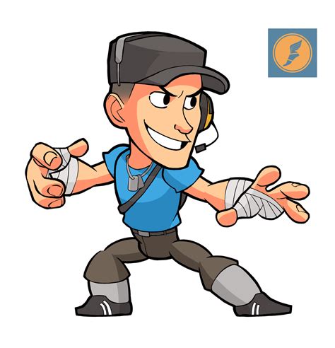 The Team Fortress 2 Scout Crossover 🔴🔵 R Brawlhalla