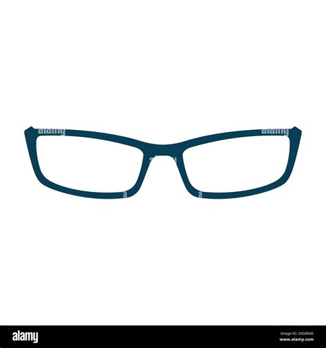 Black Frame Glasses In Stock Vector Images Alamy