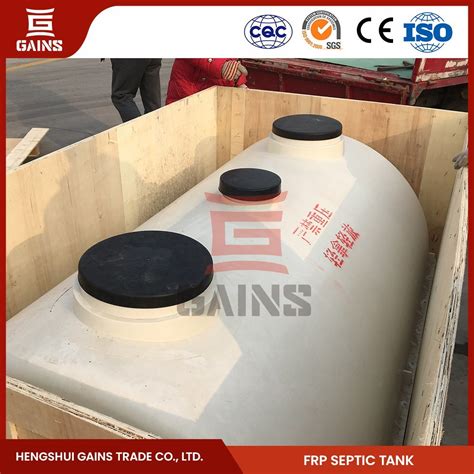 Gains Fiberglass Material Septic Tank Wholesaler 1000l Frp Septic Tank