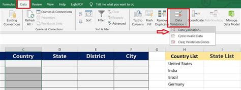 How You Can Create Dropdown List On Excel Atoz Library
