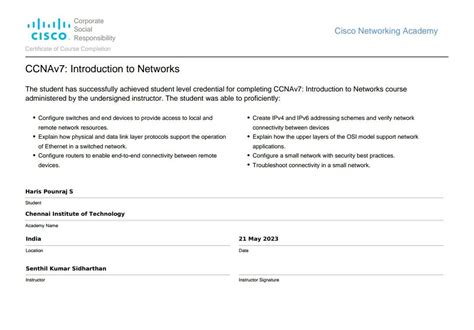 haris pounraj on linkedin i am happy to share that i have completed the introduction to networks…