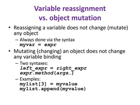Ppt Sharing Mutability And Immutability Powerpoint Presentation