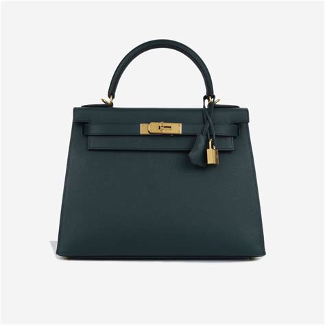 Hermès Kelly 28 Vert Cypress Epsom Ghw Brand New 2022 Bagista