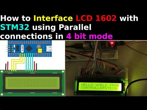 Lcd 20x4 Using I2c With Stm32 Controllerstech Stm32 I2c Hackmd