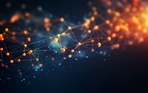 Premium Photo Modern Tech Background Networking And Connections