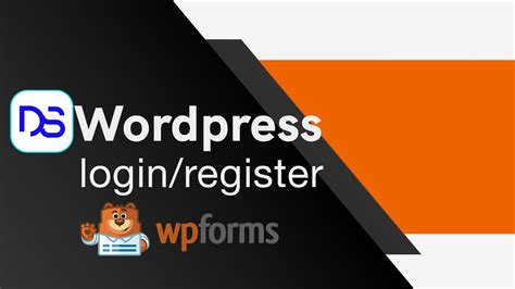 Custom Wordpress Register And Login Pages With Wpforms Plugin Youtube