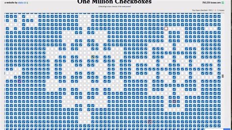 Cosè One Million Checkboxes Il Gioco Online Gratuito Di Cui Tutti Parlano Smartworld