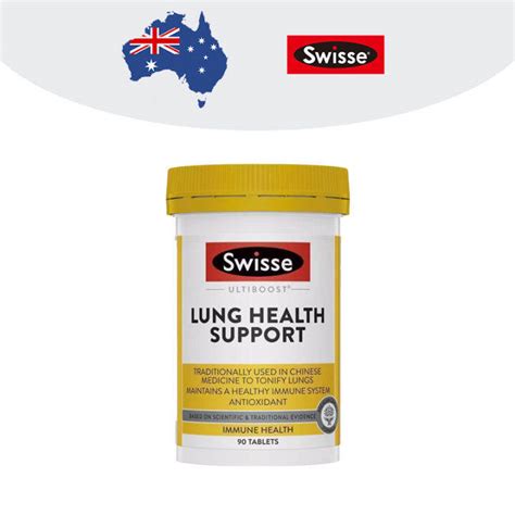 Swisse Ub Lung Health Support 90 Tab Clean Up The Lung Tablets Lung