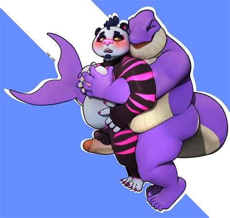 Rule 34 Amphibian Anthro Bear Big Penis Cetacean Character Newt Disney Duo Frottage Genitals