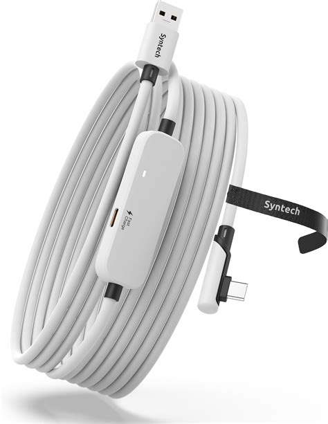 Amazon Com Syntech Link Cable 16FT With Charging Compatible With Meta Quest 3 Oculus Quest 2