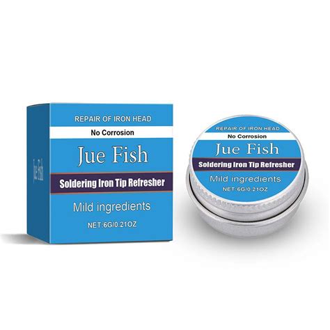 Carroterr Soldering Iron Tip Tinner Activator Tip Cleaner Remover Lead Free 6g Fast D7w6