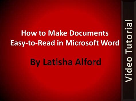 How To Make Your Microsoft Word Document Easy To Read Using Readability Statistics Youtube