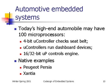 Introduction To Embedded Systems Part Of Hwsw Codesign