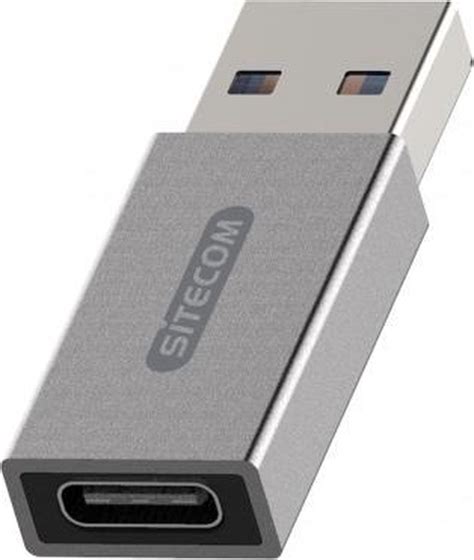 Sitecom Usb A Naar Usb C USB A Male Naar USB C Female USB 3 1 5Gbps Bol