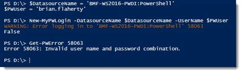 Howto Use New Mypwlogin To Log Into Projectwise Within Powershell