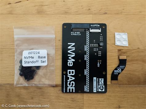 Pimoroni Raspberry Pi NVME Kit Chrisrcook Com