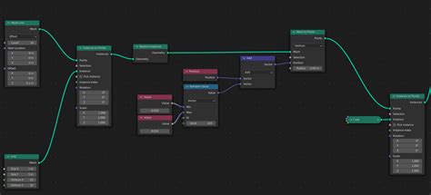 geometry nodes node that gives a fac output between zero and one basics and interface