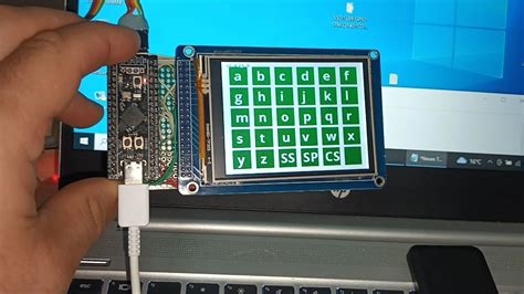 Small Keyboard Stm32 Tft Ssd1289 Gpio High Speed Usb Device Stm32f401 Youtube