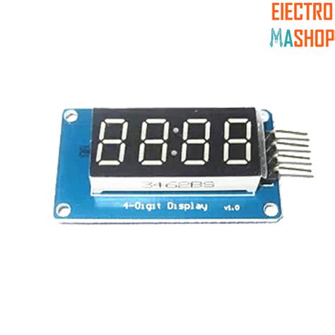 Module Afficheur 7 Segments 4bits Tm1637 Pour Arduino Maroc Electromashop