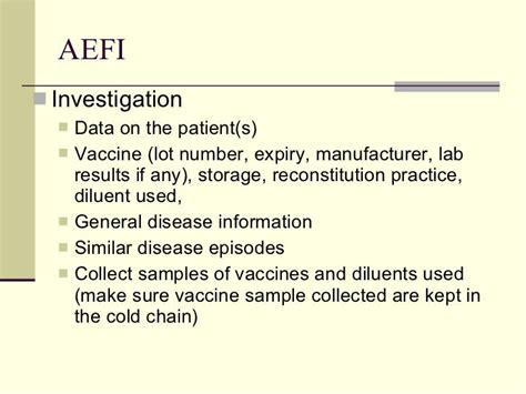 Aefi Guidelines