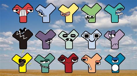 New Alphabet Lore But Everyone Is Y Youtube