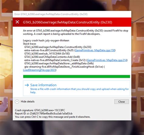 Server Crash Dmp File Server Discussion Cfxre Community