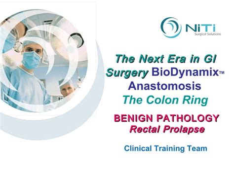 Combined Clinical Training Pathology Benign Rectal Prolapse Ppt