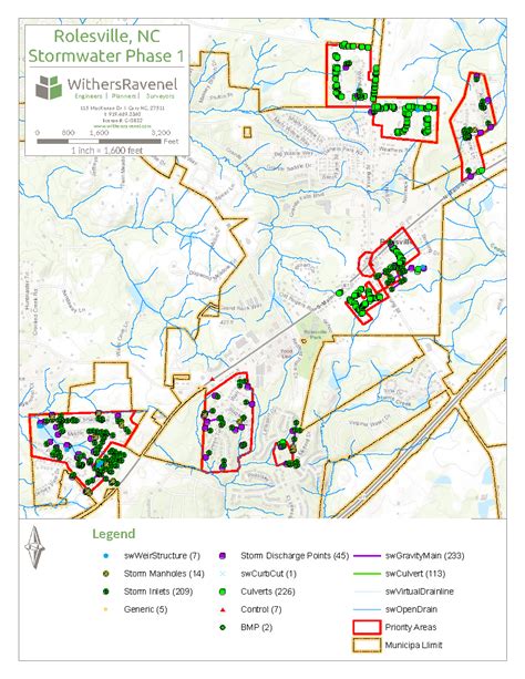 Stormwater Mapping Project Town Of Rolesville Nc