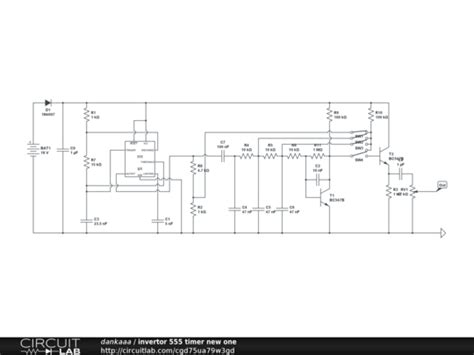 Invertor 555 Timer New One Circuitlab
