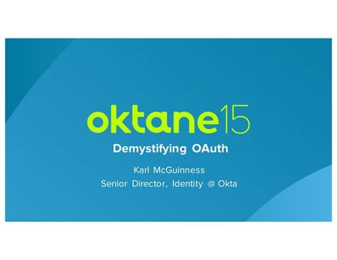 Demystifying Oauth 20 Pdf