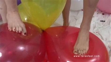 Maid Balloon Crush Taras Foot Fetish World Clips4sale