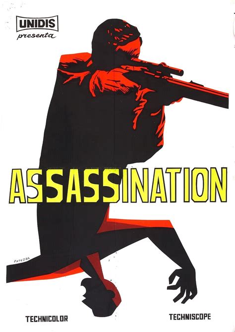 Assassination Conspiracy Silent Shadows Vintage Movie Poster
