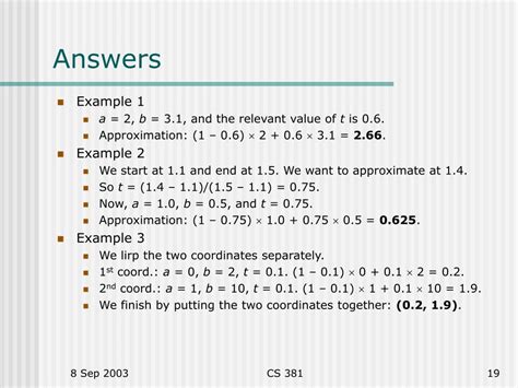 Ppt Linear Interpolation Brief Introduction To Opengl Powerpoint Presentation Id667775