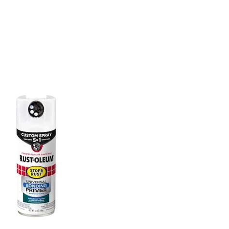 Rust Oleum Stops Rust Oz Custom Spray In Flat White Universal Bonding Primer Aerosol