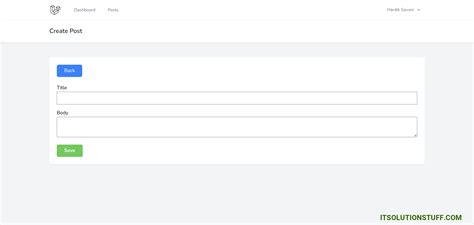 Laravel React Js Crud Application Tutorial