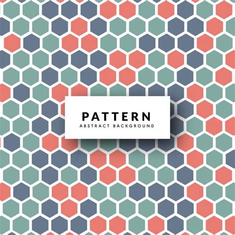여러 벌집 패턴 배경 Eps Uidownload