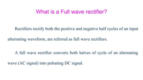 Drmbjs Blog Of Physics Fullwave Rectifiers