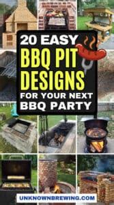 DIY BBQ Pit Ideas Plans For Delicious Outdoor Grilling