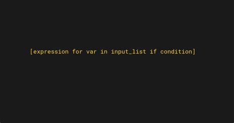 Comprehensions In PythonWrite Shorter For Loops