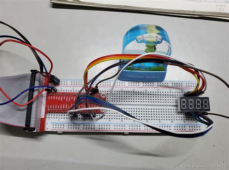 树莓派 4位数码管时间显示ch423驱动数码管例程 Csdn博客