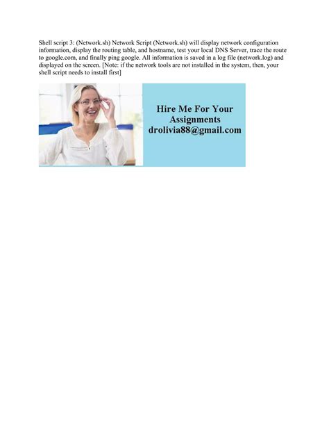 Shell Script 3 Network Sh Network Script Network Sh Will Displaypdf