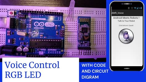 How To Make Voice Control RGB Led Using Bluetooth Module And Arduino Arduino Voice Control RGB