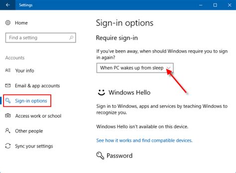 2 Ways To Enable Require A Login Password On Wakeup In Windows 10
