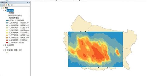 arcgis之克里金插值教学 csdn博客