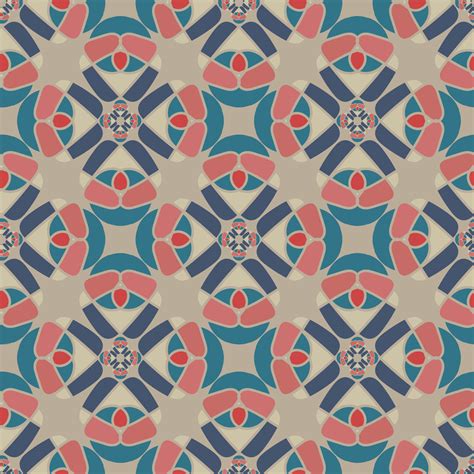 New Abstract Art Seamless Pattern Design Vector Seamless Background