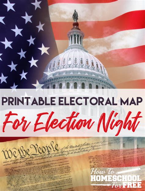 Free Printable Electoral College Map For Election Night