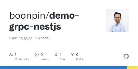 Github Boonpindemo Grpc Nestjs Running Grpc In Nestjs