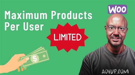 add maximum products per user for woocommerce youtube