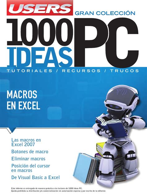 Macros En Excel Pdf Pdf Macro Informática Microsoft Excel